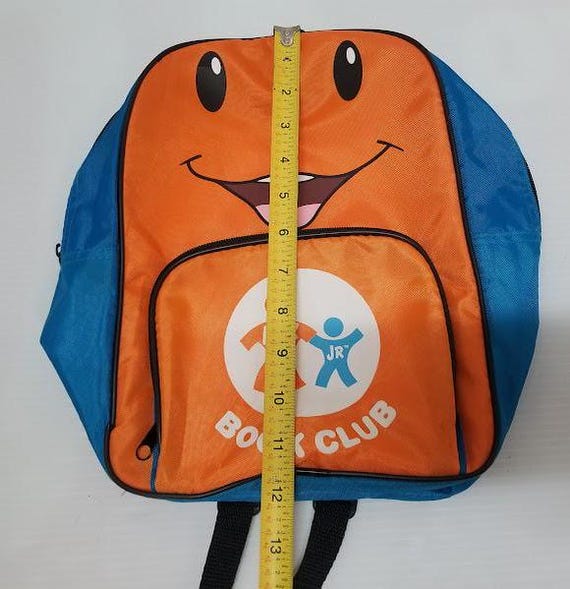 Vintage Nick Jr. Book Club Face Mini Backpack! 90's! … - Gem
