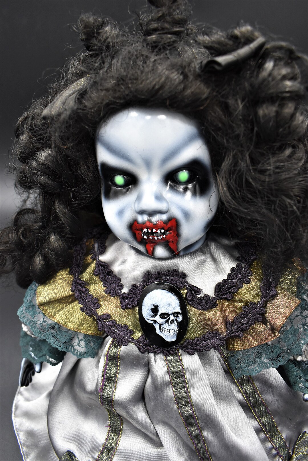 Raamiah 15" OOAK Porcelain Horror Doll - Etsy New Zealand