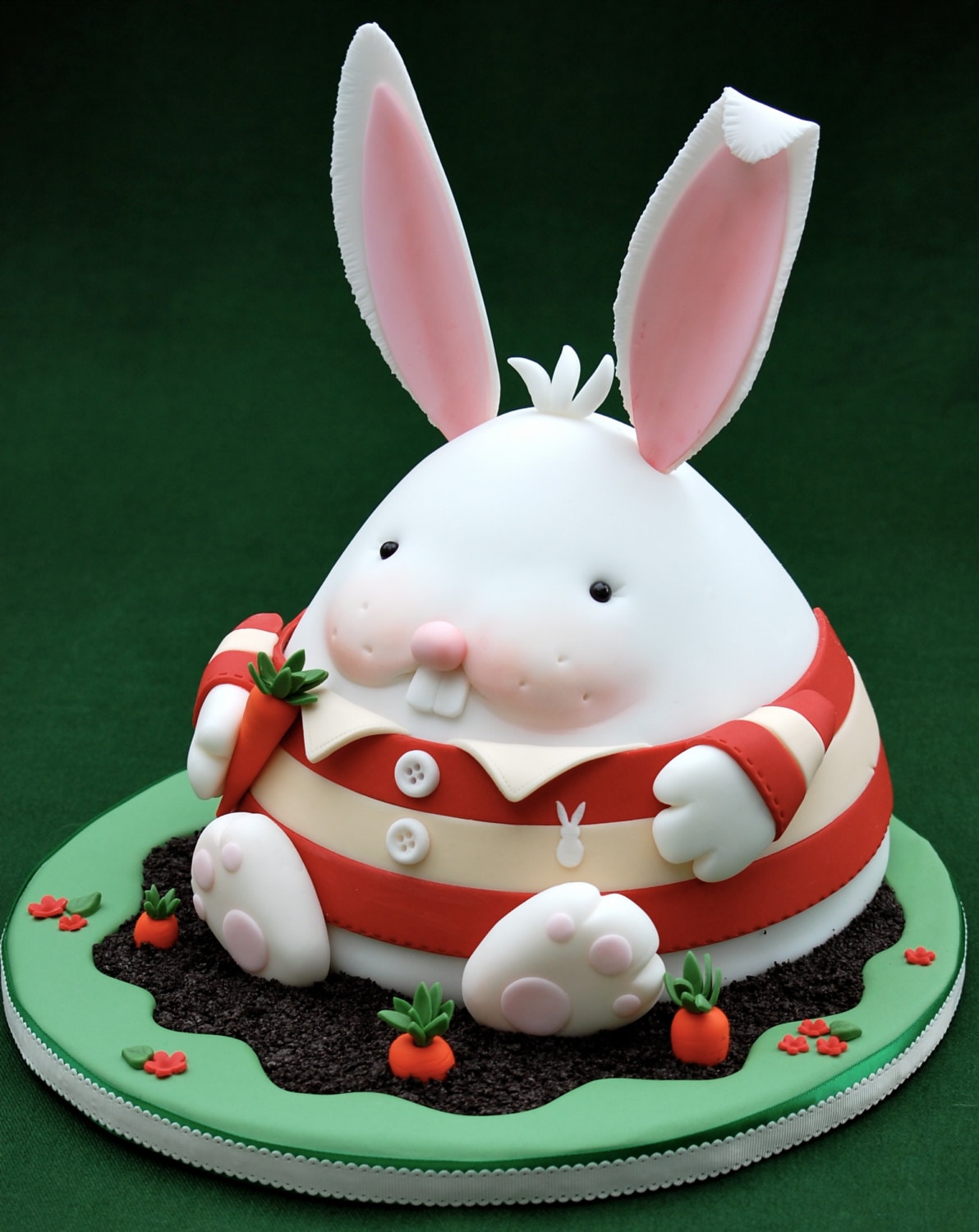 Chubby Bunny Rabbit Easter Cake Tutorial - Etsy