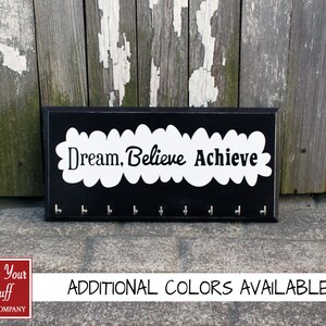 Dream Believe Achieve Medal Holder for Any Sport Medium - Etsy