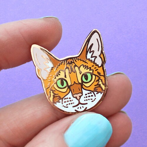 Bengal Cat Pin-badge | Etsy