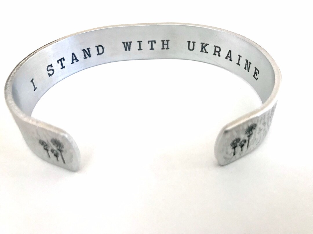 I Stand With Ukraine/ukraine Bracelet/ukraine Support/istandwithukraine ...