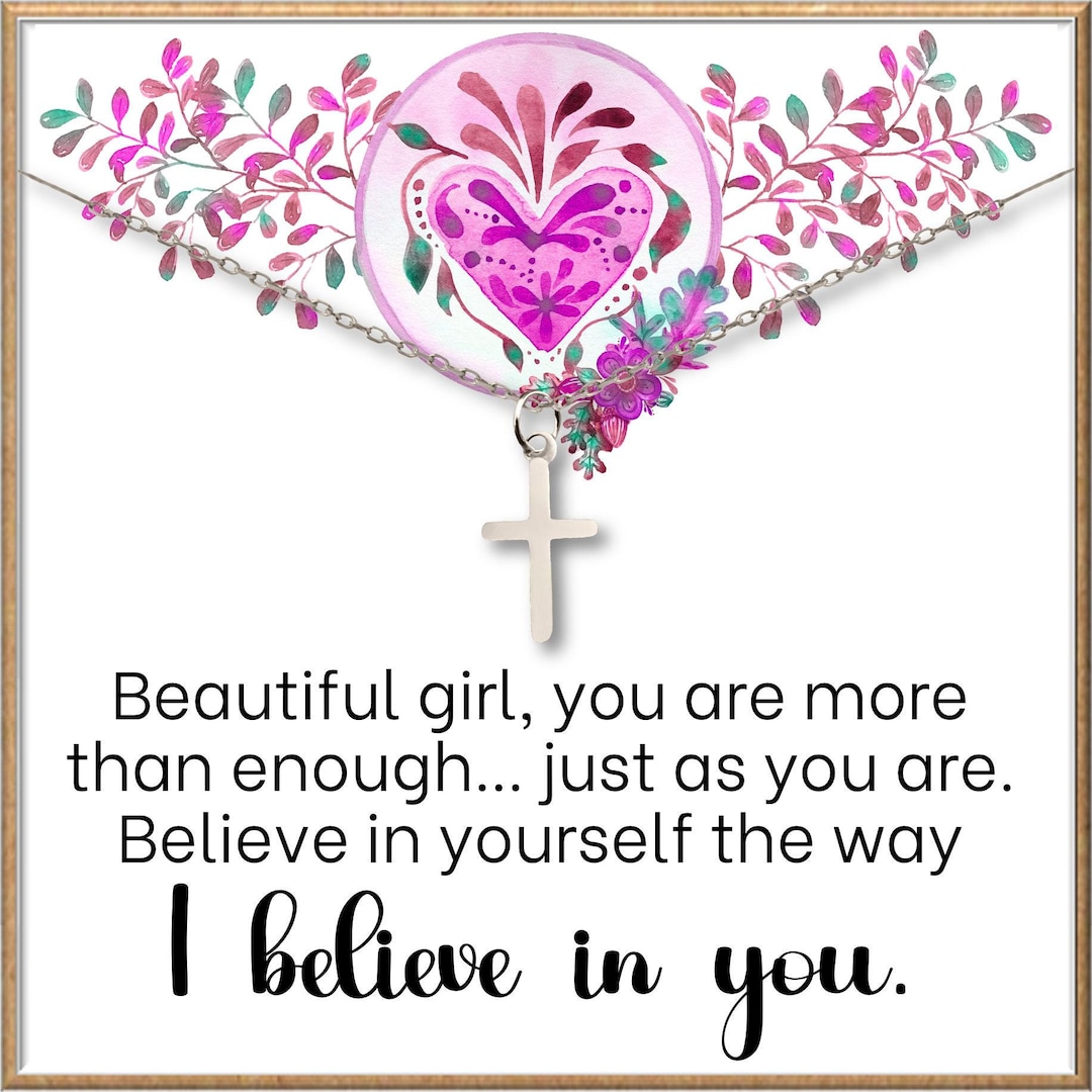 Confirmation Gifts for Girls Daughter Confirmation Gift From Mom Niece ...