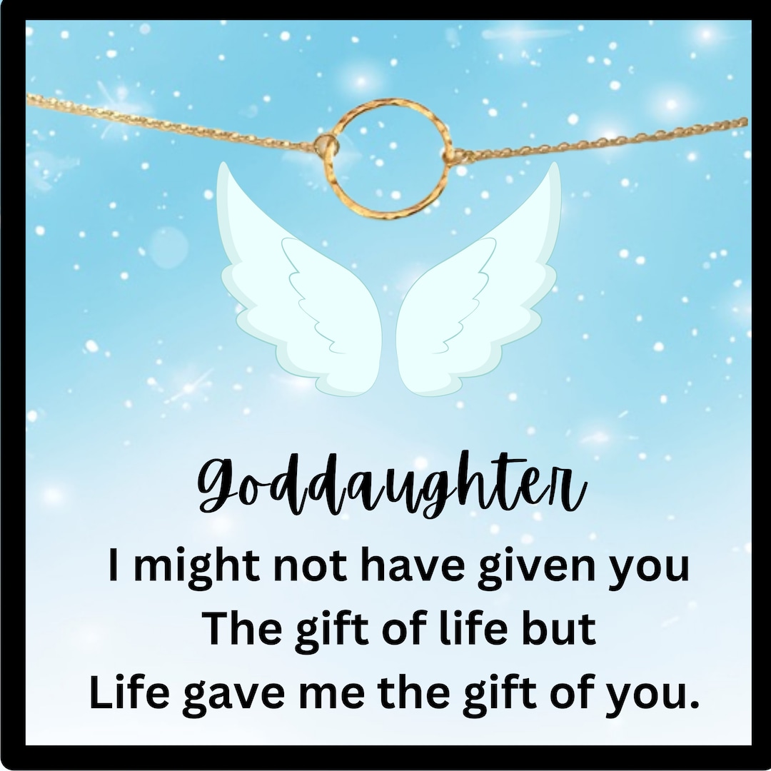 Gift for Goddaughter. Goddaughter Christmas Gift. Goddaughter December ...
