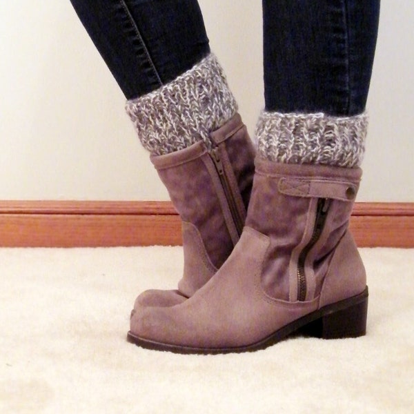 Grey Boot Toppers - Etsy