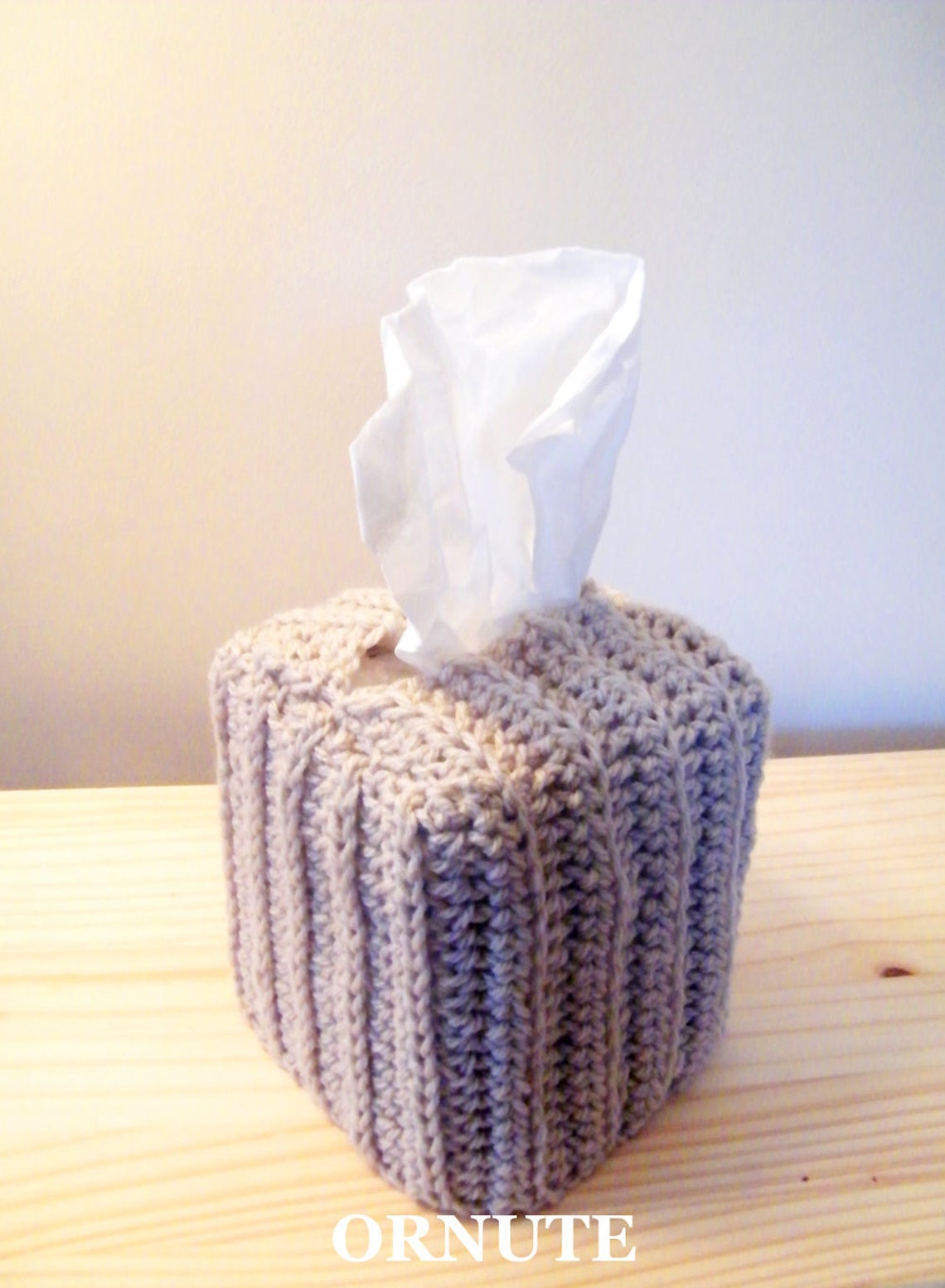 Tissue Box Cover Square Crochet Cozy - Etsy