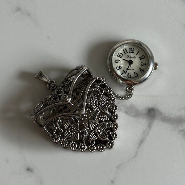 Clock Locket - Etsy