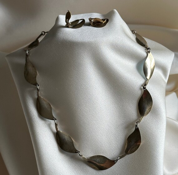 Vintage NORWAY David-Andersen Silver Light Blue Ename… - Gem