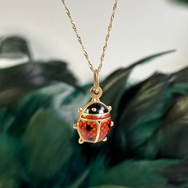 Ladybug Charm - Etsy