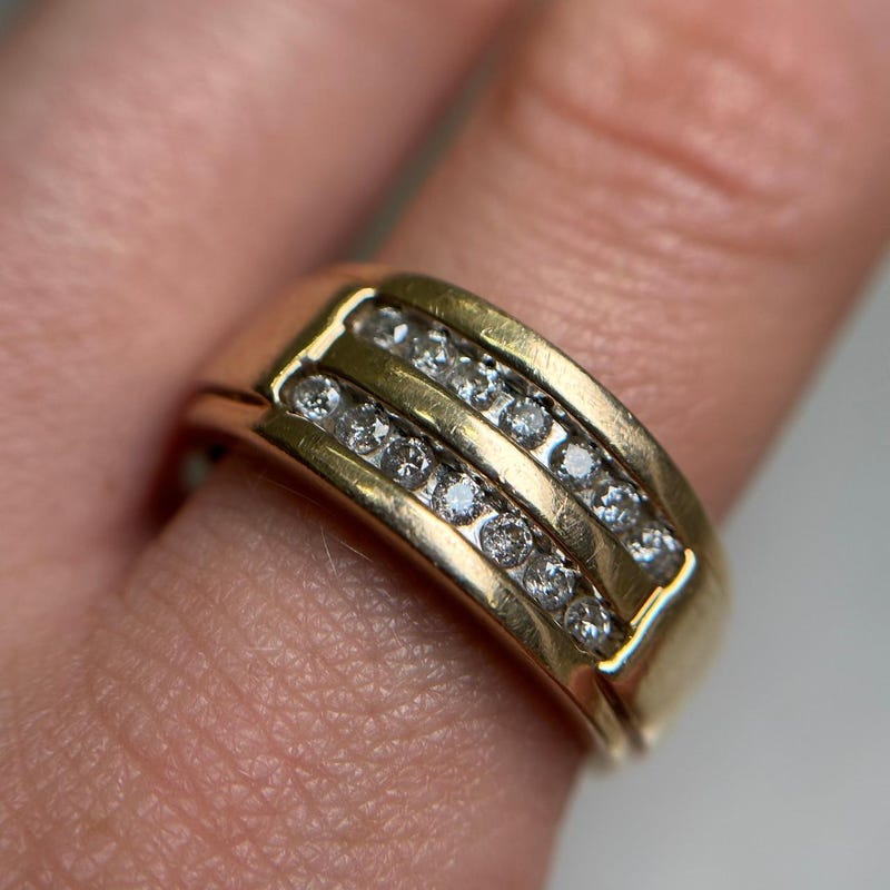 Estate Diamond Ring - Etsy