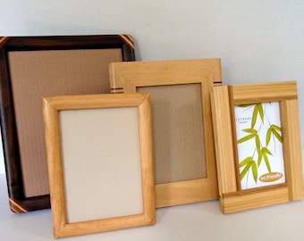 Natural Wood Frames - Etsy