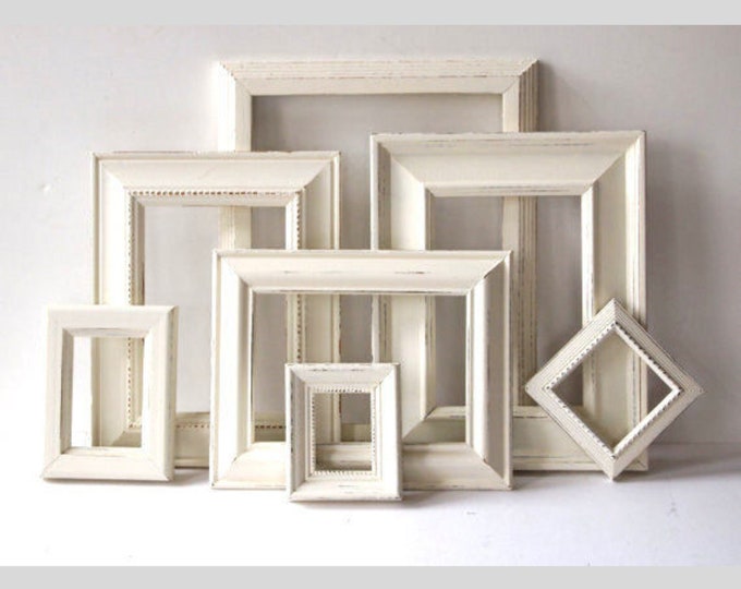 CUSTOM ORDER Upcycled Set Cute Picture Photo Frames Made to - Etsy