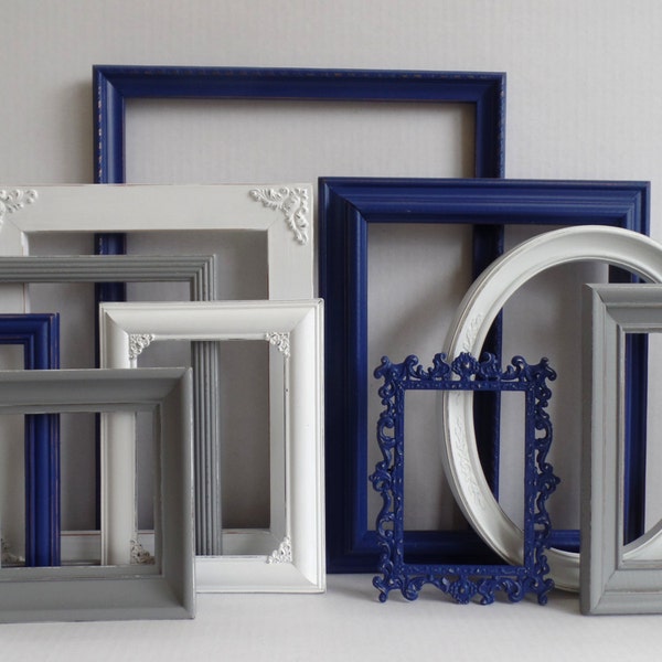Navy Blue Frames - Etsy