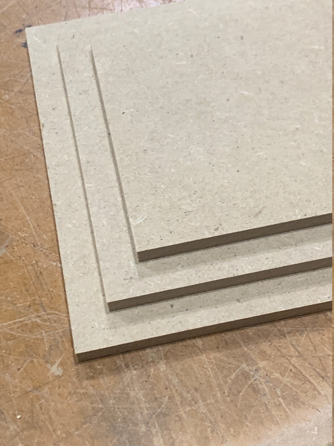 40pc True 1/4" MDF Blanks 4x4 5x5 6x6 Great for Laser Engraving ...