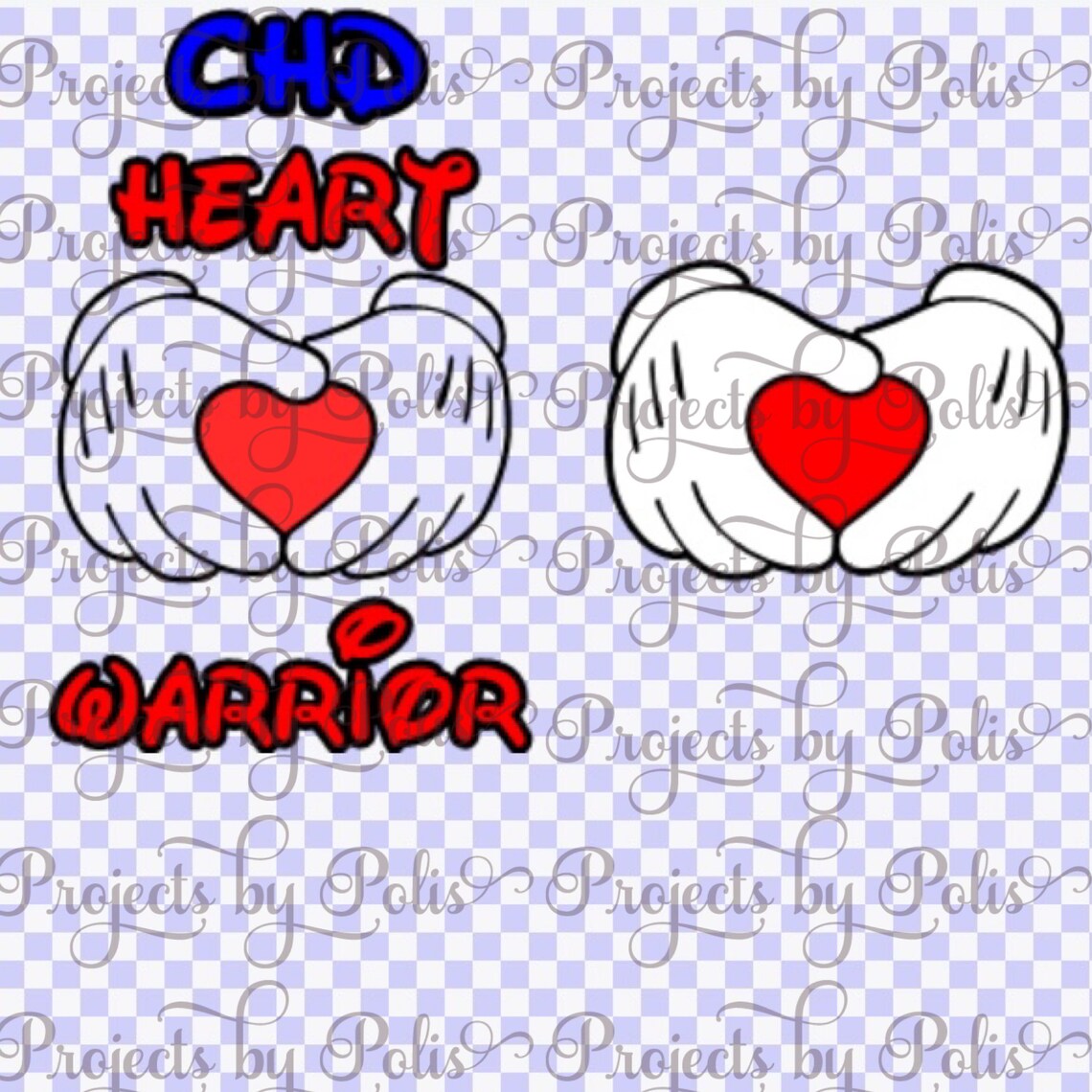 CHD Heart Warrior SVG | Heart Hands | SVG - Etsy Canada