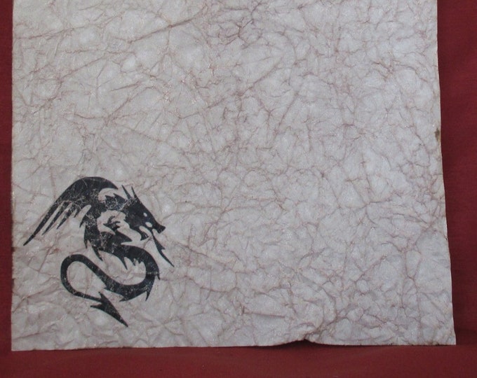 Dragon Snake - Antiqued Paper - 10 Sheets - Etsy