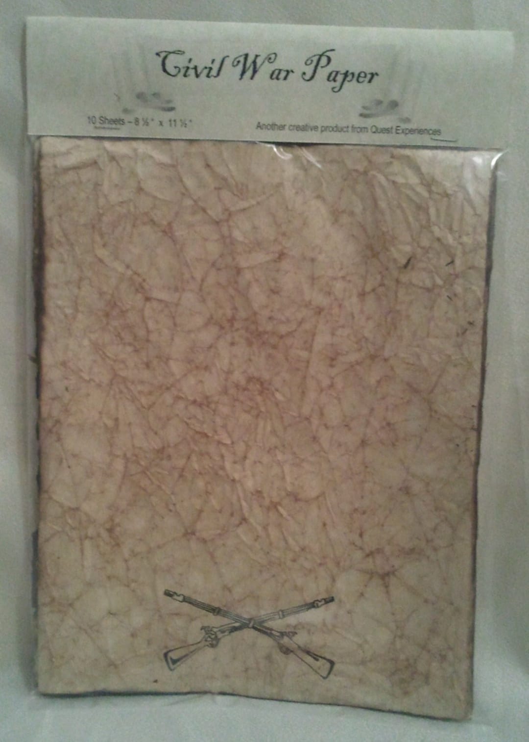 Civil War Hand Antiqued Paper 10 Sheets - Etsy