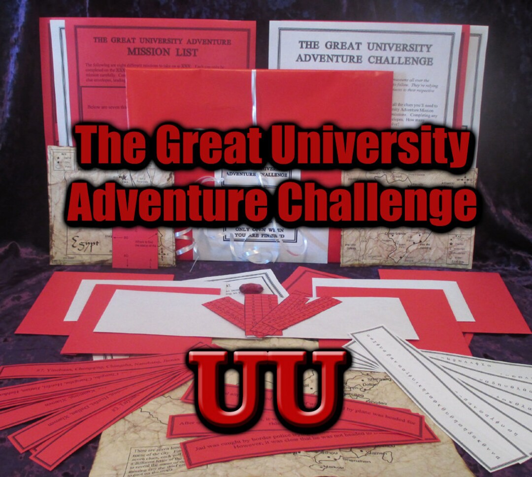 Scavenger Hunt Adventure - University of Utah (UU) - the Great ...