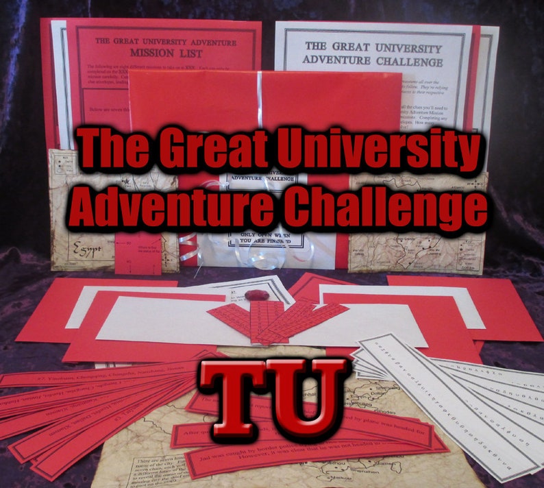 Scavenger Hunt Adventure Temple University TU the Great - Etsy