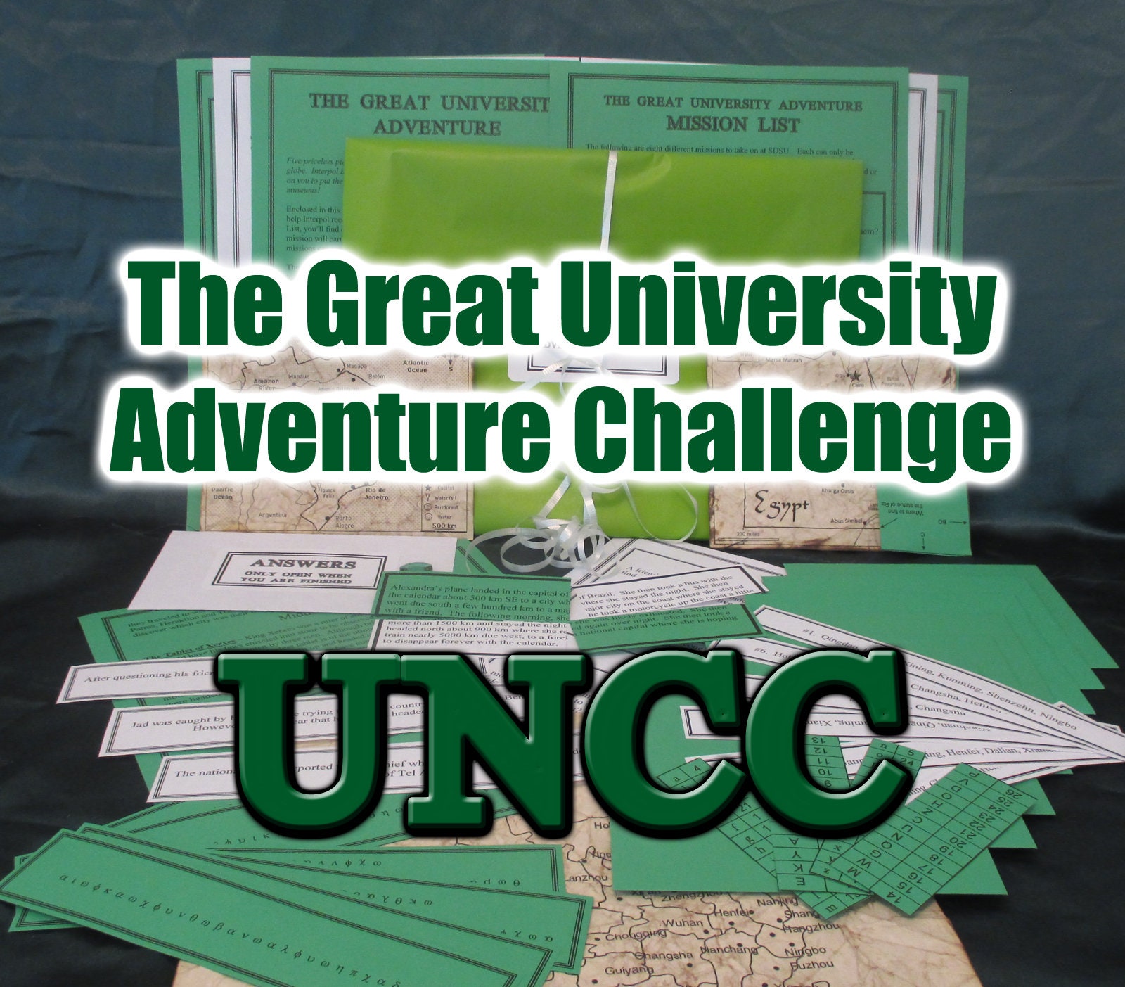 Scavenger Hunt Adventure - University of North Carolina Charlotte (UNCC ...