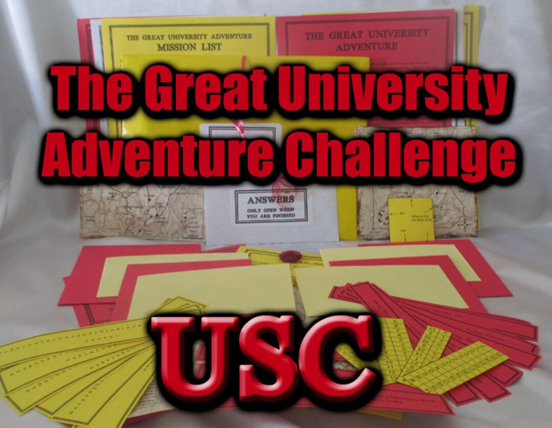 Scavenger Hunt Adventure - USC - University Southern California - the ...