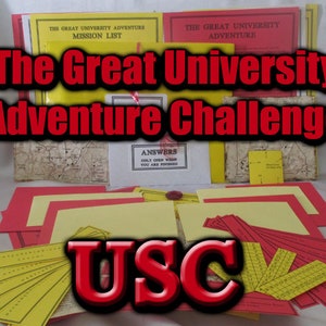 Scavenger Hunt Adventure - USC - University Southern California - Etsy