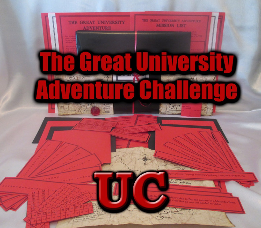 Scavenger Hunt Adventure - University of Cincinnati (UC) - the Great ...