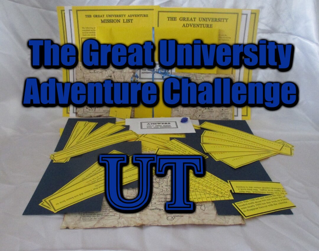 Scavenger Hunt Adventure University of Toledo UT the Great University ...