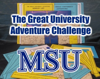 Scavenger Hunt Adventure Michigan State University MSU | Etsy