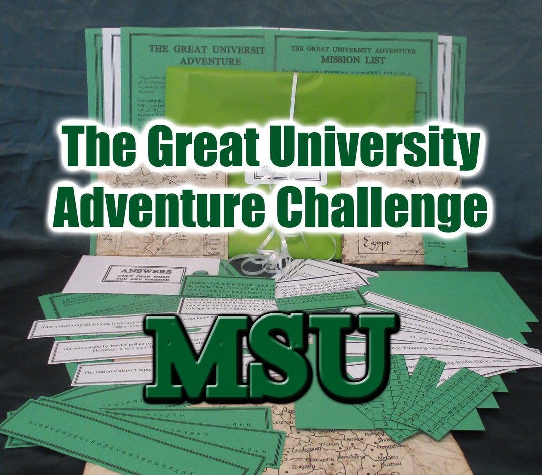 Scavenger Hunt Adventure - Michigan State University (MSU) - the Great ...