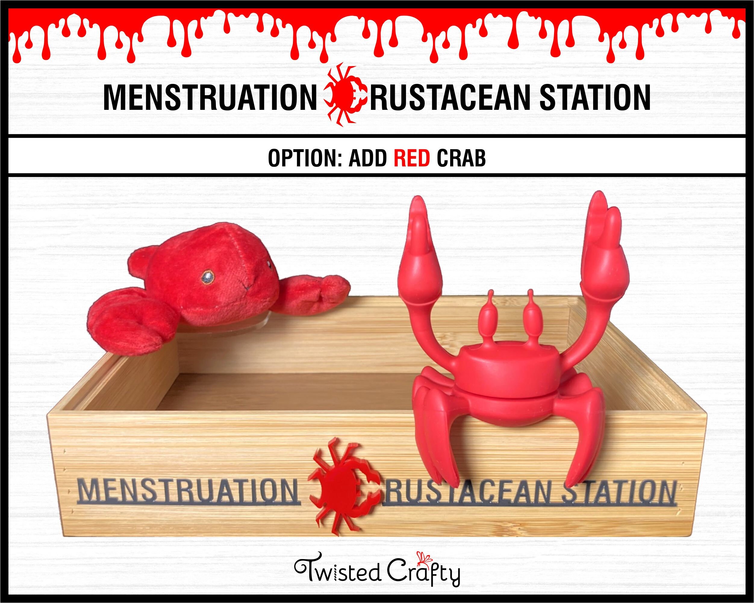 MENSTRUATION CRUSTACEAN STATION, Lobster Butler, Toilet Tank Tampons ...