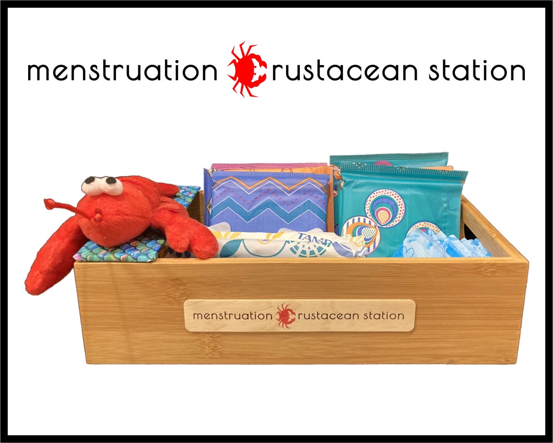 MENSTRUATION CRUSTACEAN STATION: Bathroom Toilet Tank Storage - Etsy ...