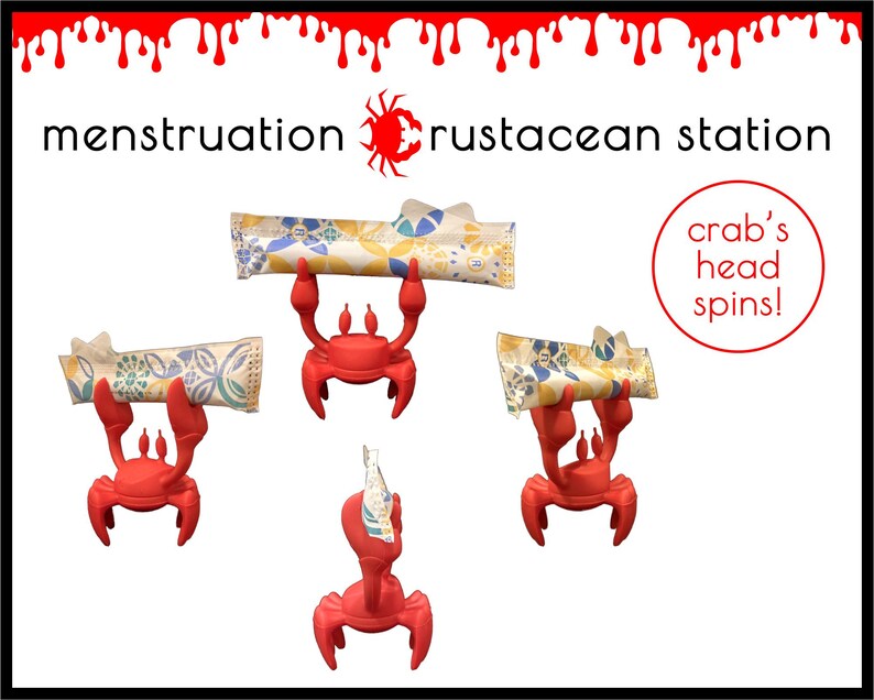 Menstruation CRUSTACEAN Station: Lobster Butler Toilet Tank - Etsy UK