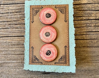 Handmade Shank Style Buttons From Recycled Materials Item | Etsy