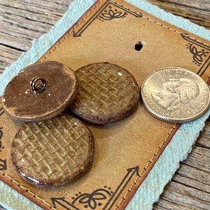 Handmade Shank Style Buttons From Recycled Materials Item B1-0053 - Etsy