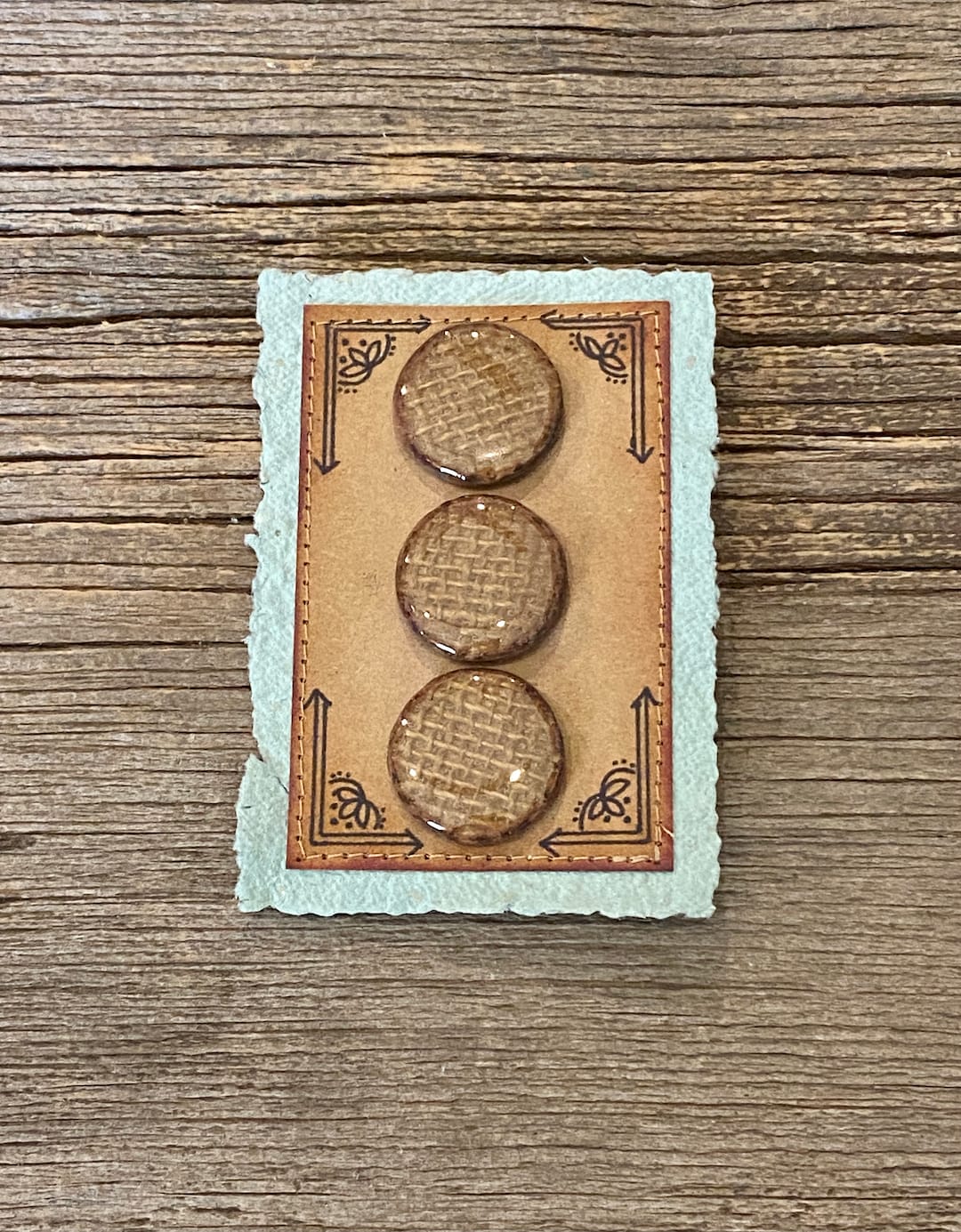 Handmade Shank Style Buttons From Recycled Materials Item B1-0053 - Etsy