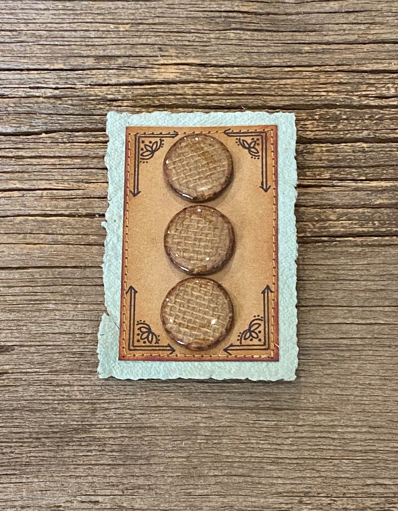 Handmade Shank Style Buttons From Recycled Materials Item - Etsy