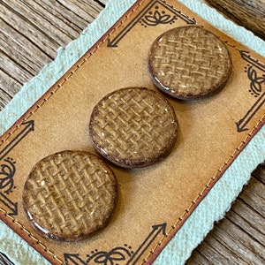 Handmade Shank Style Buttons From Recycled Materials Item B1-0053 - Etsy