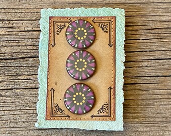 Handmade Shank Style Buttons From Recycled Materials Item | Etsy