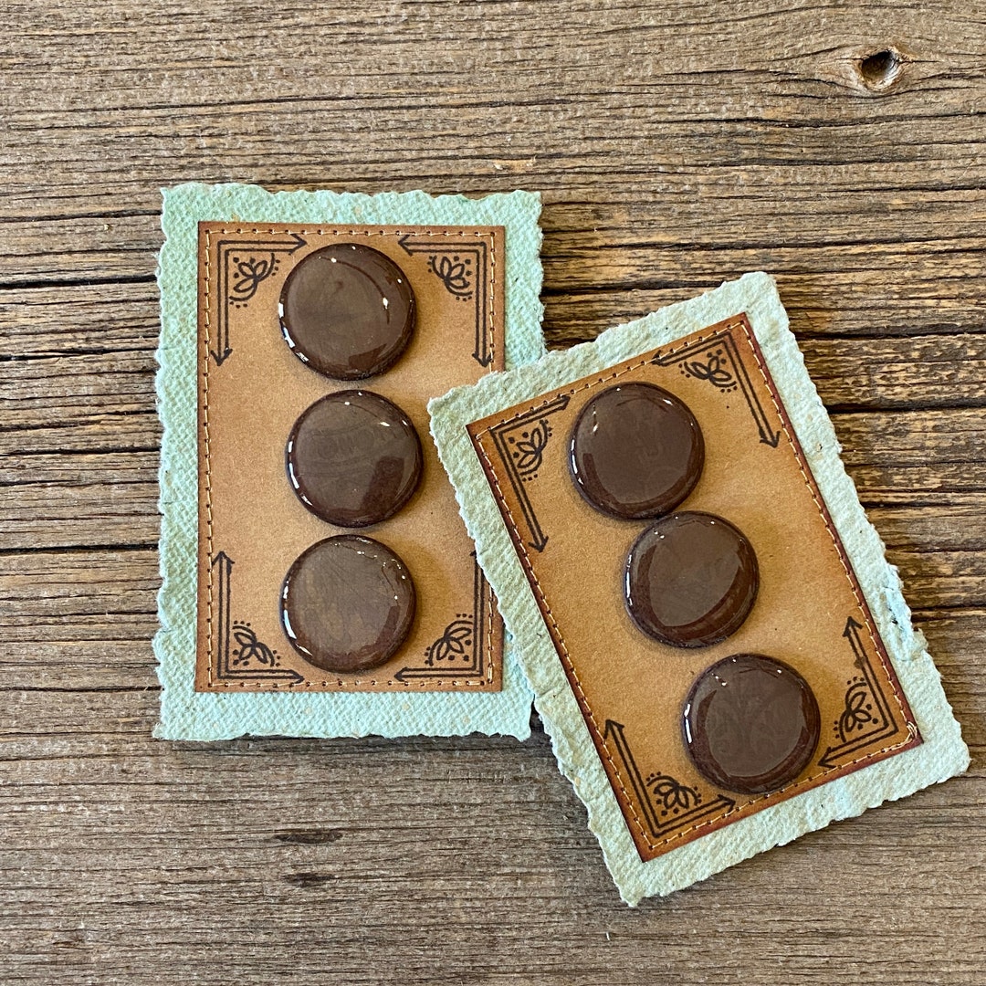 Handmade Shank Style Buttons From Recycled Materials Item# B3-003 - Etsy
