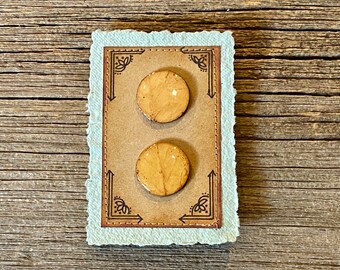 Handmade Shank Style Buttons From Recycled Materials Item | Etsy