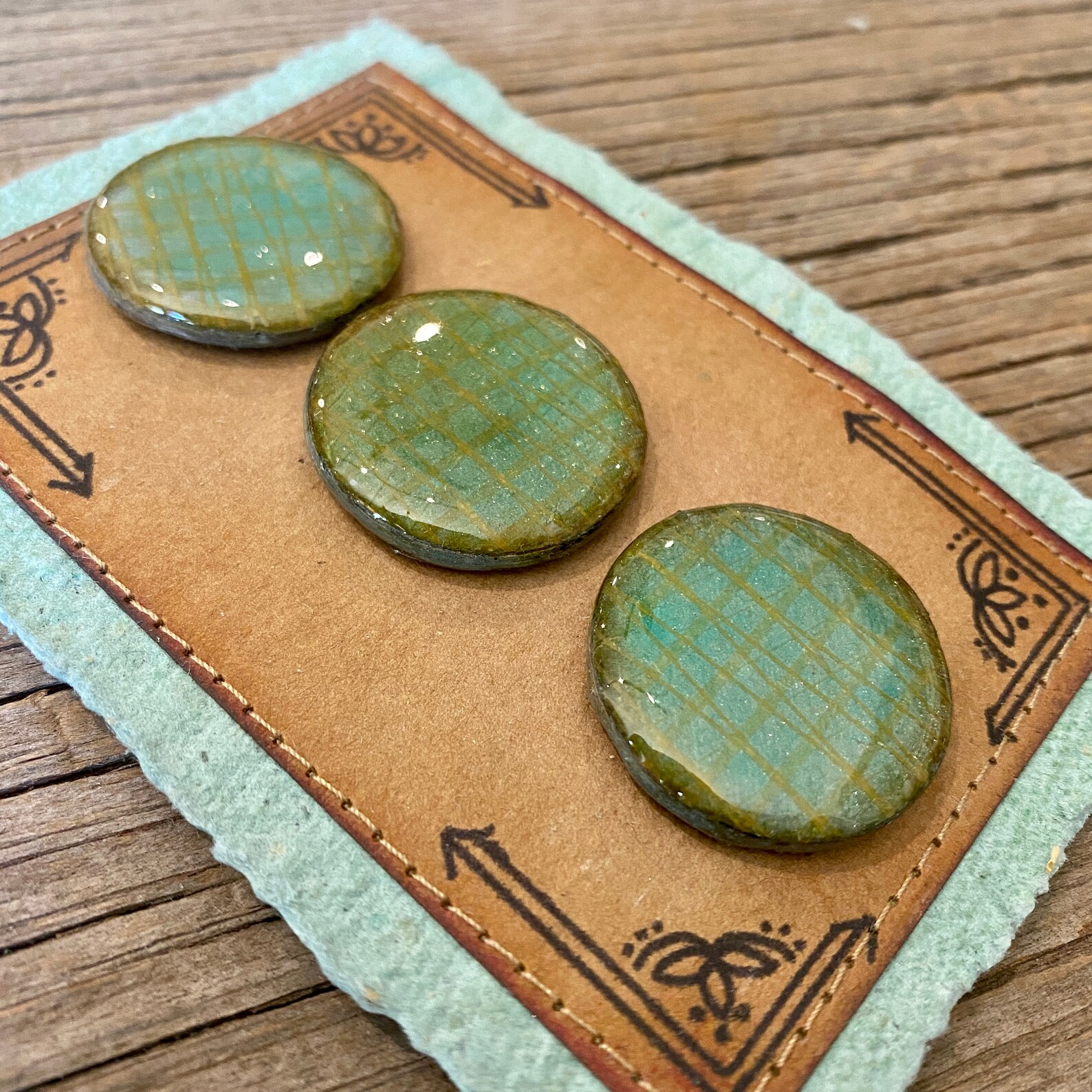 Handmade Shank Style Buttons From Recycled Materials Item - Etsy