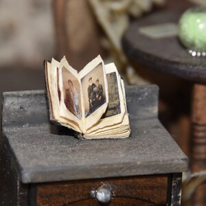 Miniature Vintage Looking Photo Album - Etsy