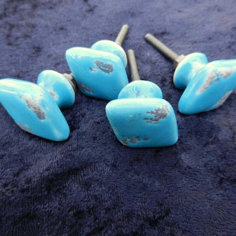 Turquoise Knob - Etsy