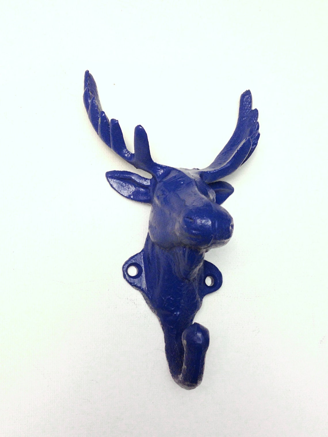 Cast Iron Moose Head Hook Cabin Decor Cast Iron Decor Man - Etsy