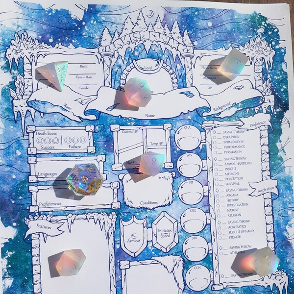 Steampunk Themed Dungeons and Dragons 5E Character Sheet - Etsy Canada