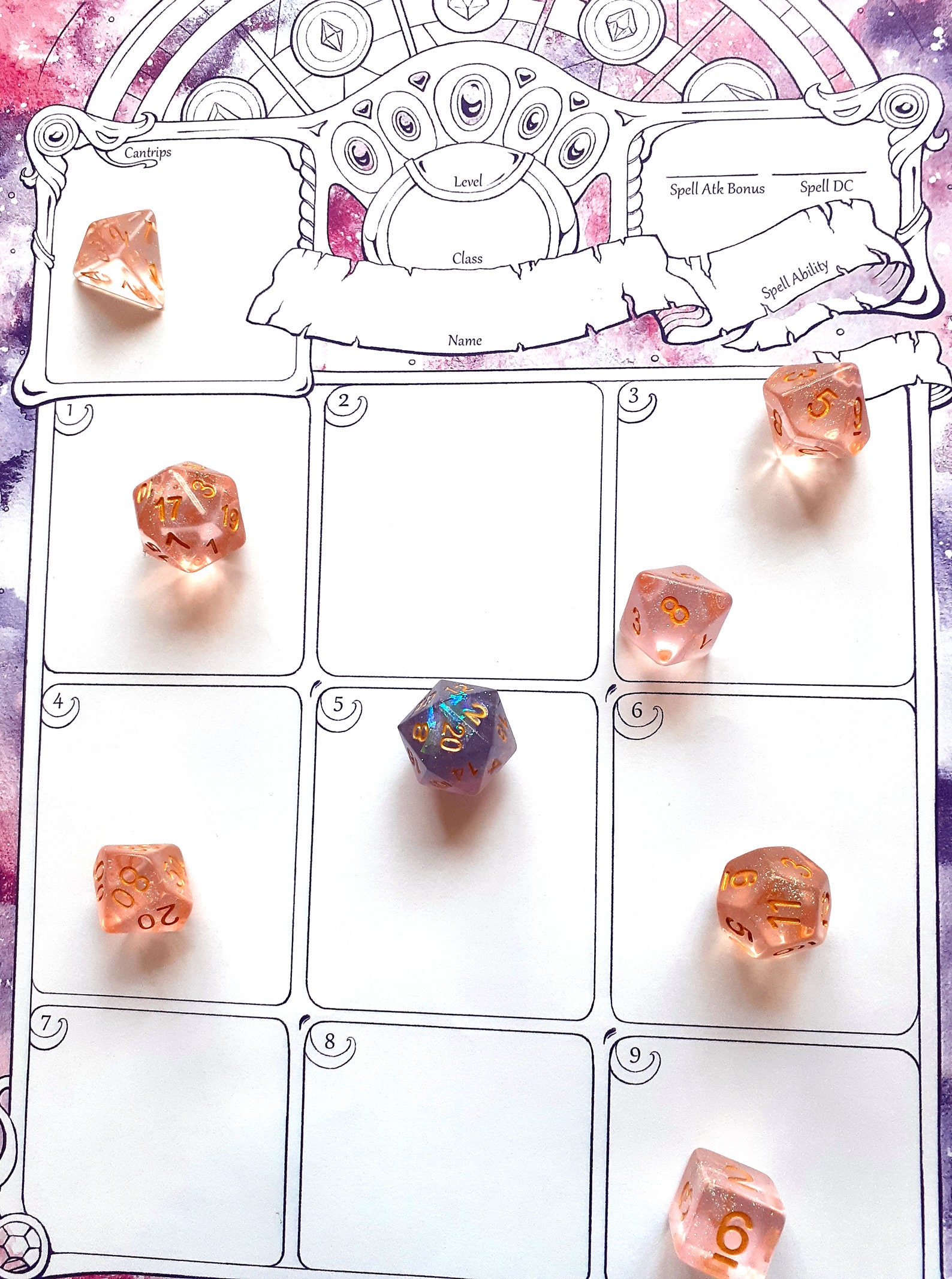 Spellbound Character Sheets - D&D 5e - Etsy Canada