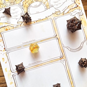 Form-fillable Clockwork Character Sheets - Etsy
