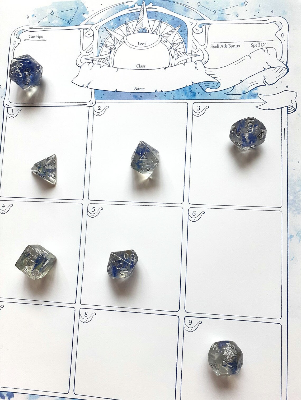 Starlit Character Sheets D&D 5e - Etsy