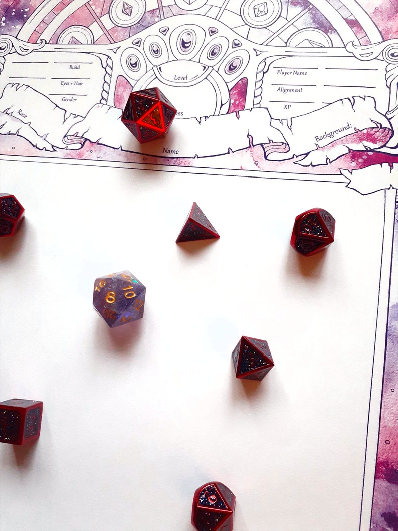 Spellbound Character Sheets D&D 5e | Etsy